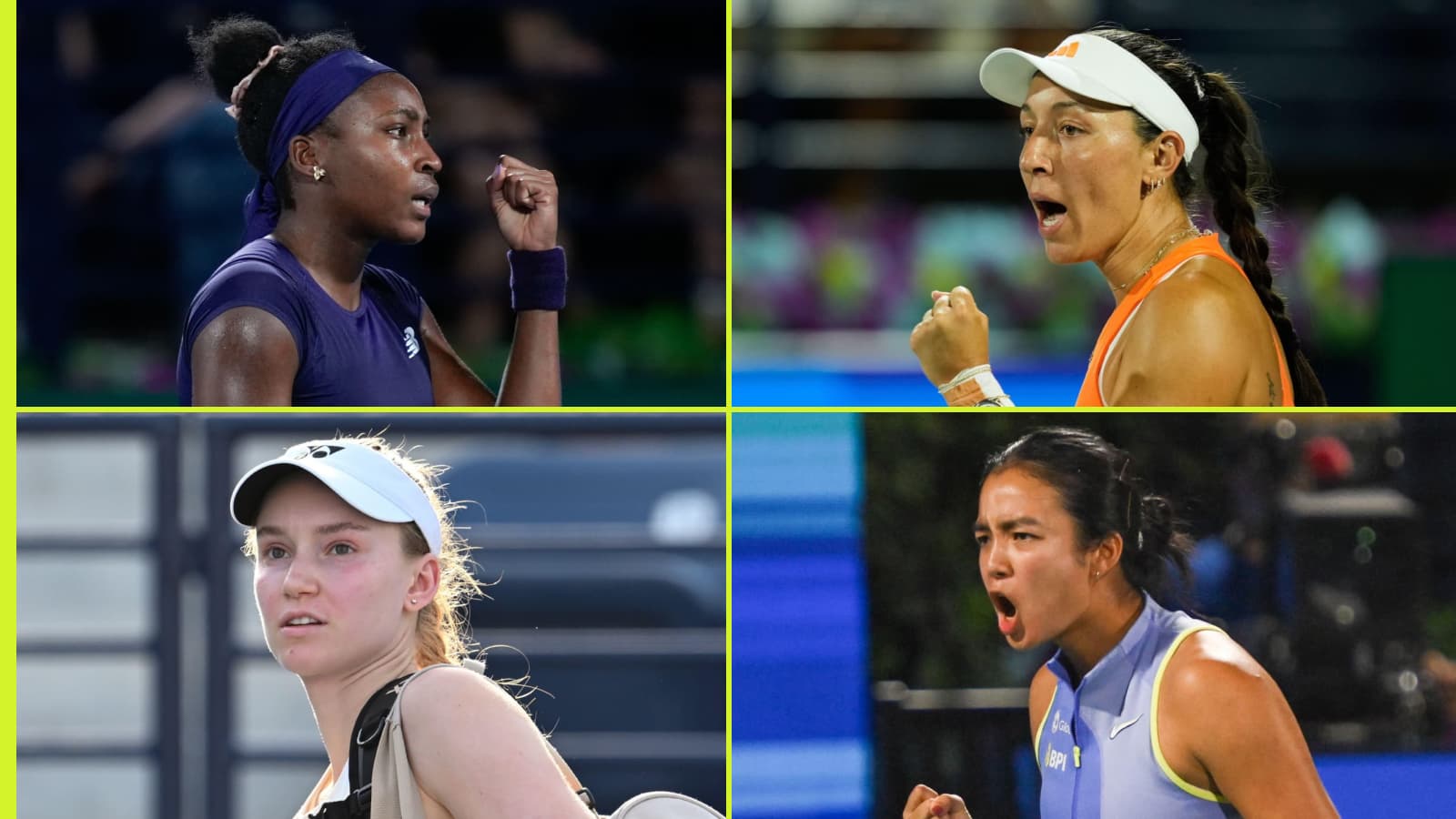 WTA rankings winners & losers Dubai: Gauff & Pegula close gap to ...