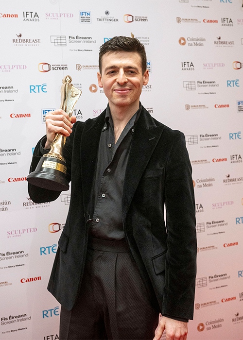 Anthony Boyle eyeing up biopic role after IFTA win for House of Guinness