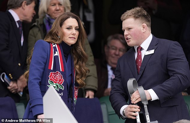 Kate and Anne keep on smiling at Six Nations matches following royal ...