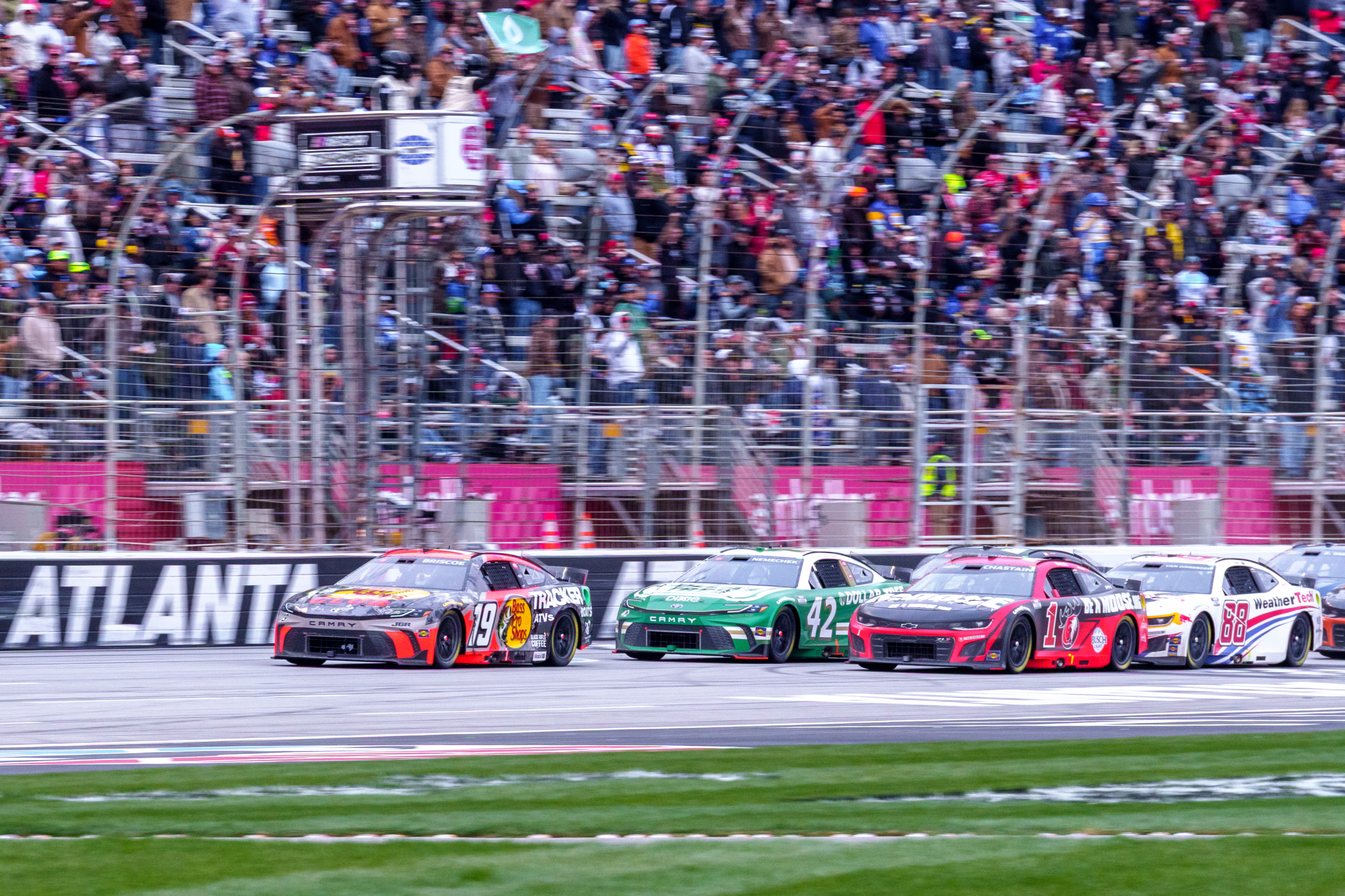 NASCAR starting lineup for Atlanta: Autotrader 400 starting grid after ...