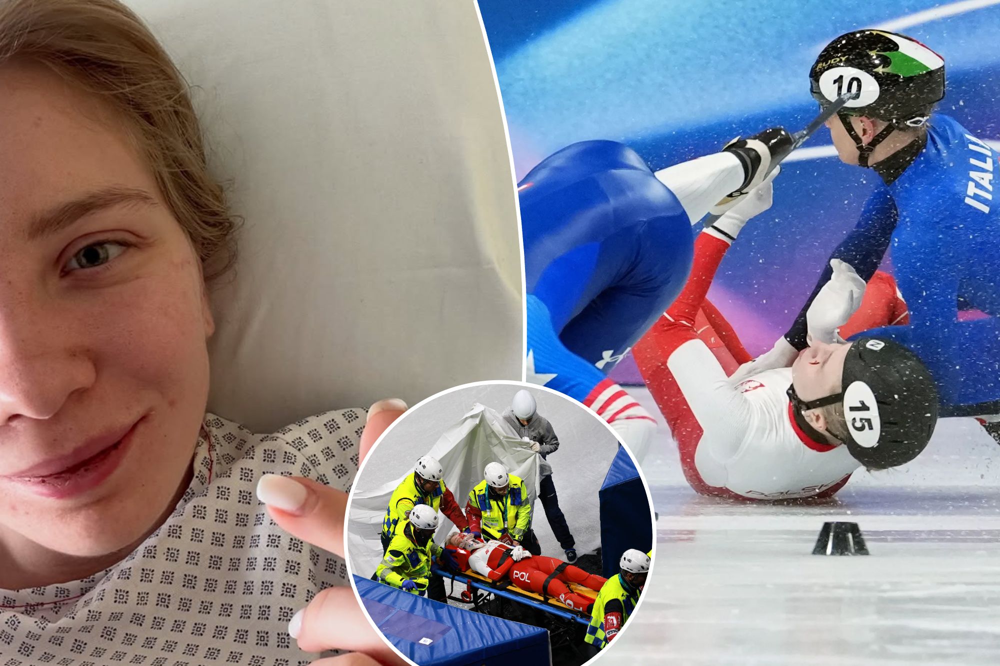 POLISH SPEED SKATER KAMILA SELLIER GIVES HOSPITAL UPDATE AFTER TAKING ...