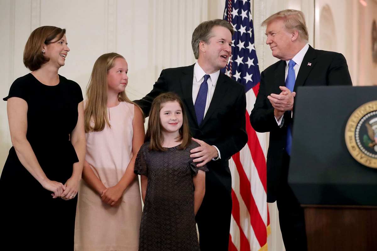 'Very proud': Trump lauds 'new heroes' Justices Kavanaugh, Thomas and ...
