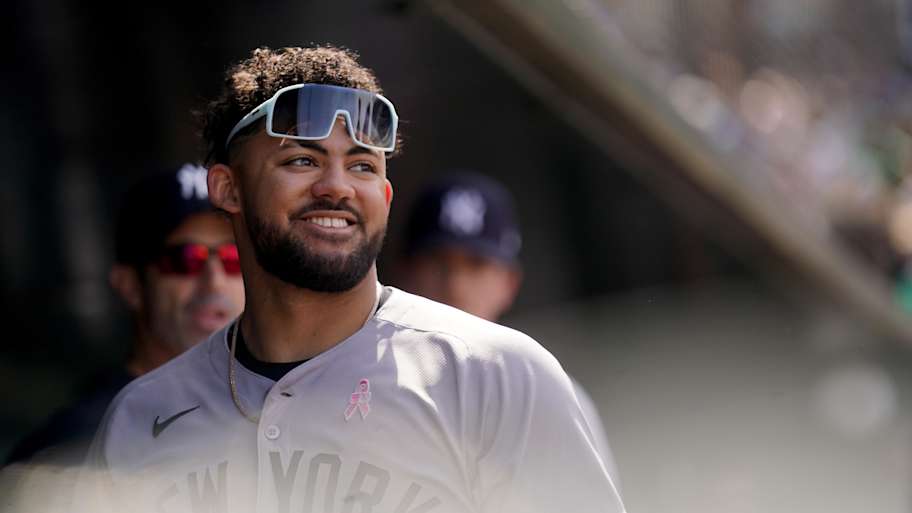 Yankees' spring training lineup vs Tigers features top prospect battle ...