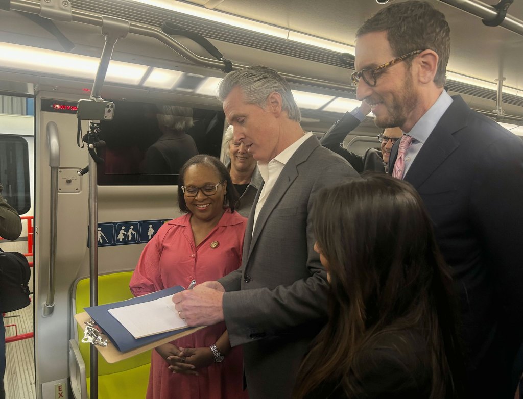 Newsom approves $590M emergency loan to stabilize Bay Area public ...
