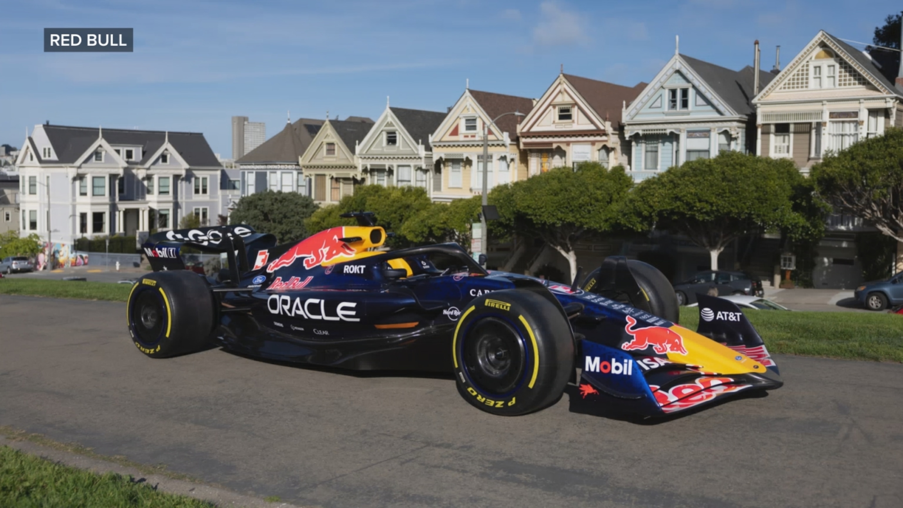 Red Bull brings F1 racing to streets of San Francisco