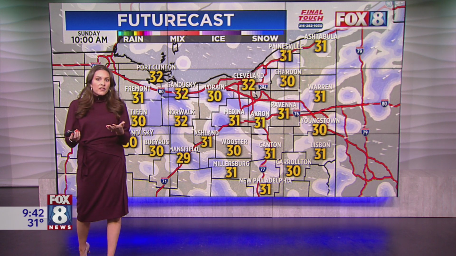 Northeast Ohio's next round of snow is on the way