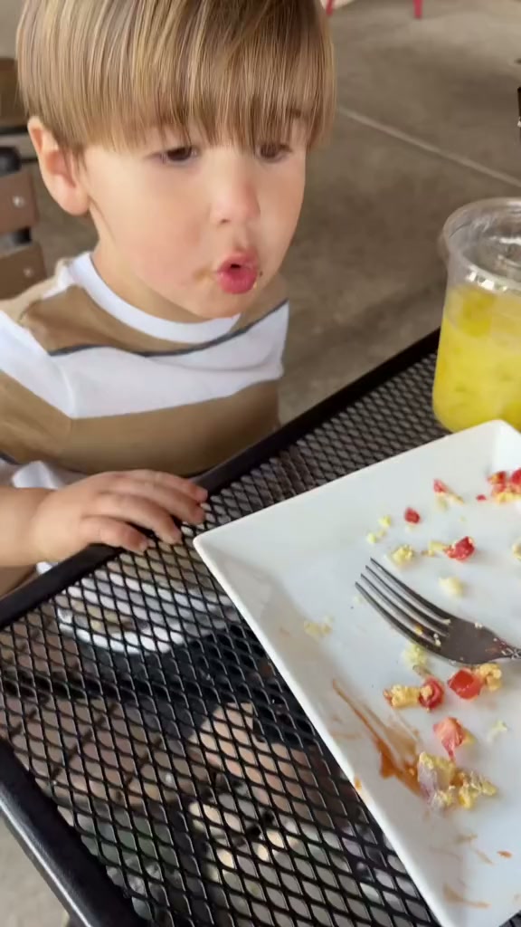 Morning with my newborn and toddler, gym brunch, and real life
