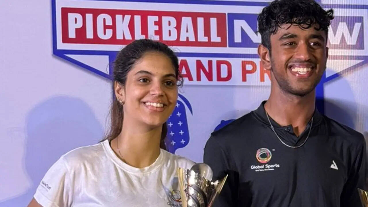 Pickleball Now Grand Prix 2026: Stavya Bhasin–Pearl Amalsadiwala win ...