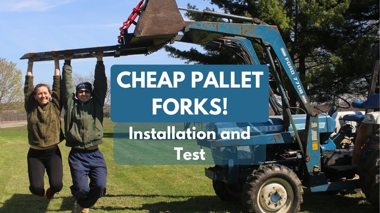 Test tractor pallet forks to boost lifting performance safely
