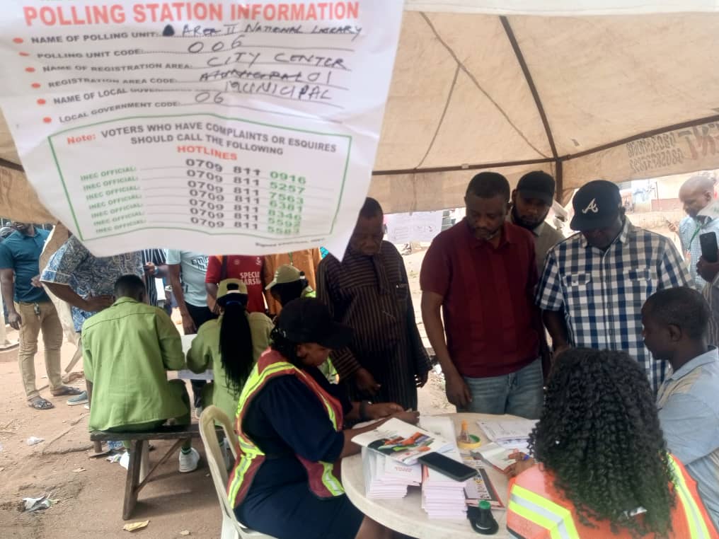 FCT poll: Low voter turnout recorded at AMAC polling units