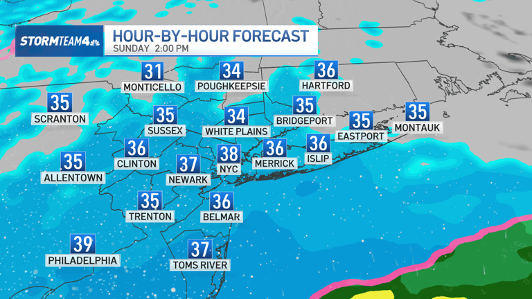 When will the snow hit? See hourly radar for the weekend storm