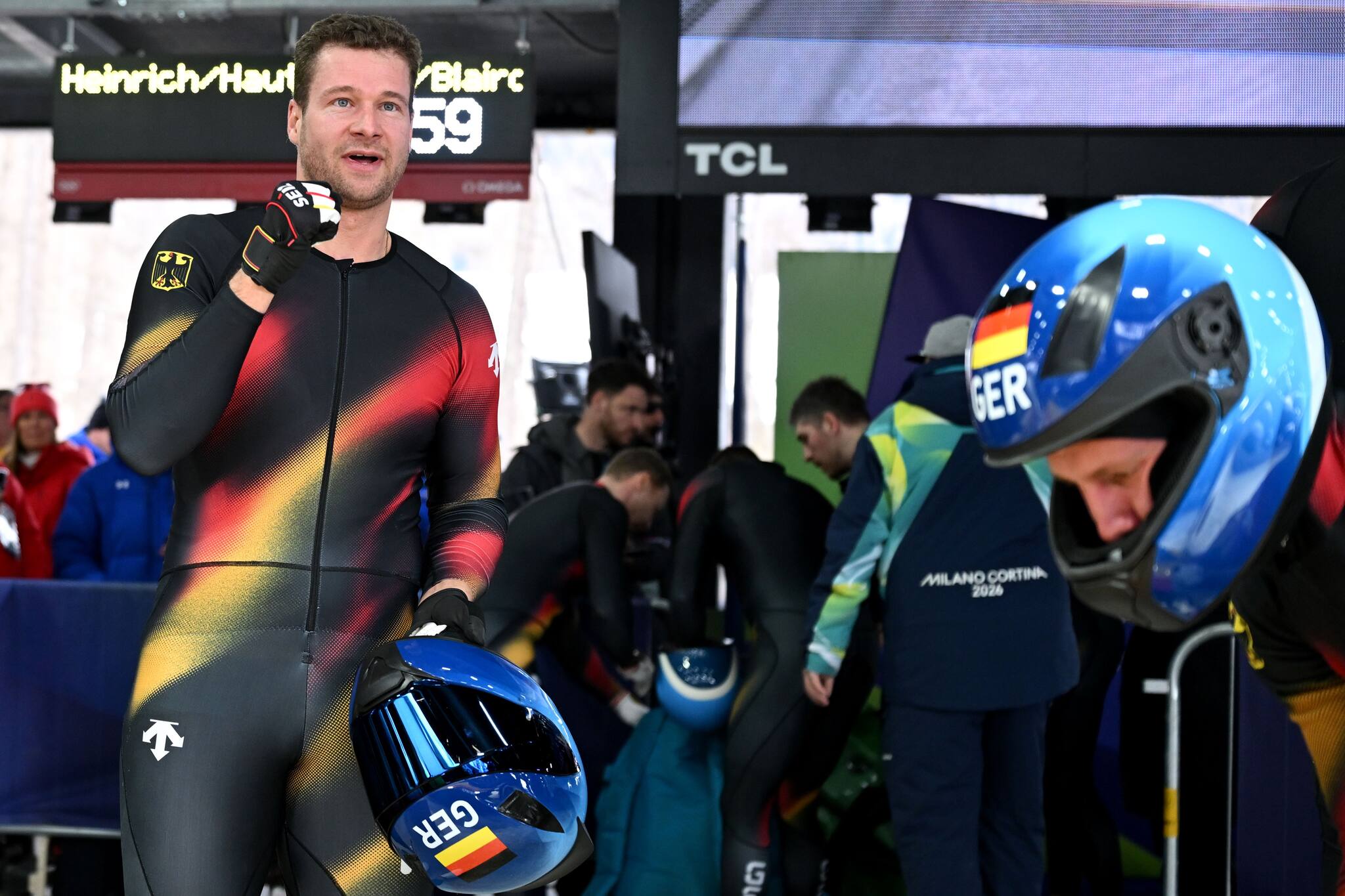 Viererbob bei Olympia: Lochner erneut auf Goldkurs, Friedrich wieder ...
