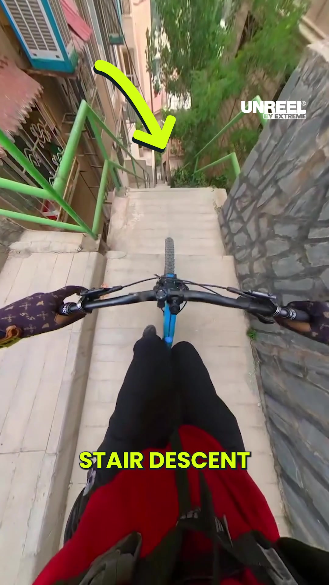 Epic urban downhill: POV thrills descending Toronto's steep staircases ...