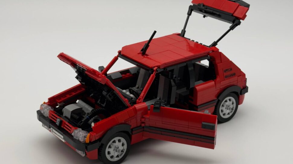 Jouw eigen auto van LEGO? Dankzij deze Nederlandse autoliefhebber kan het!