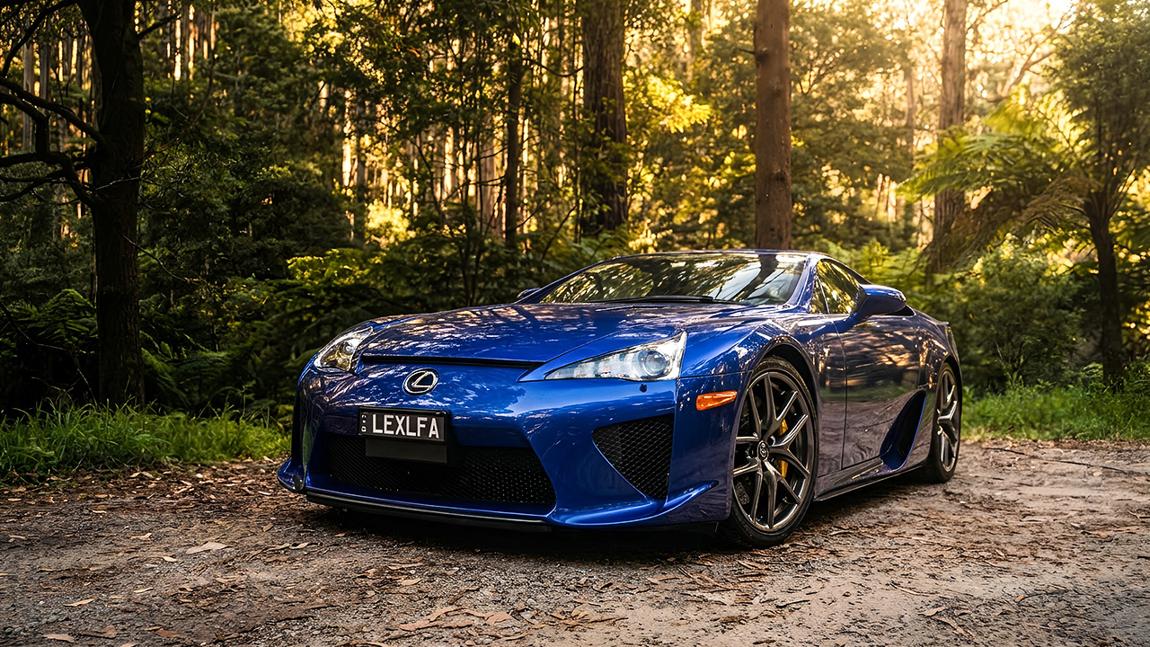 Living with a Lexus LFA for 24 hours: Yarra Valley drive and tennis night