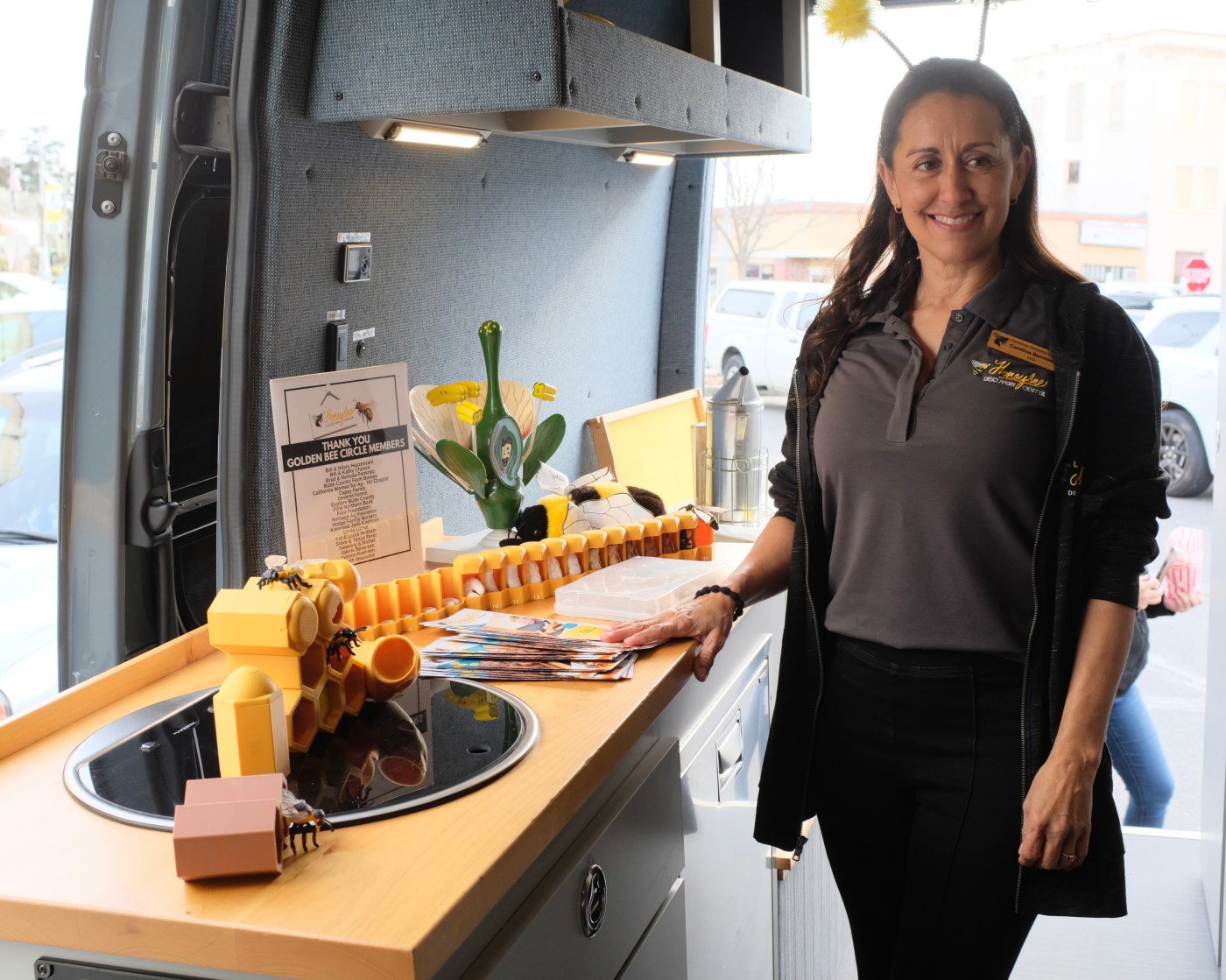 Honeybee Discovery Center unveils “Bee-Mobile” education bus