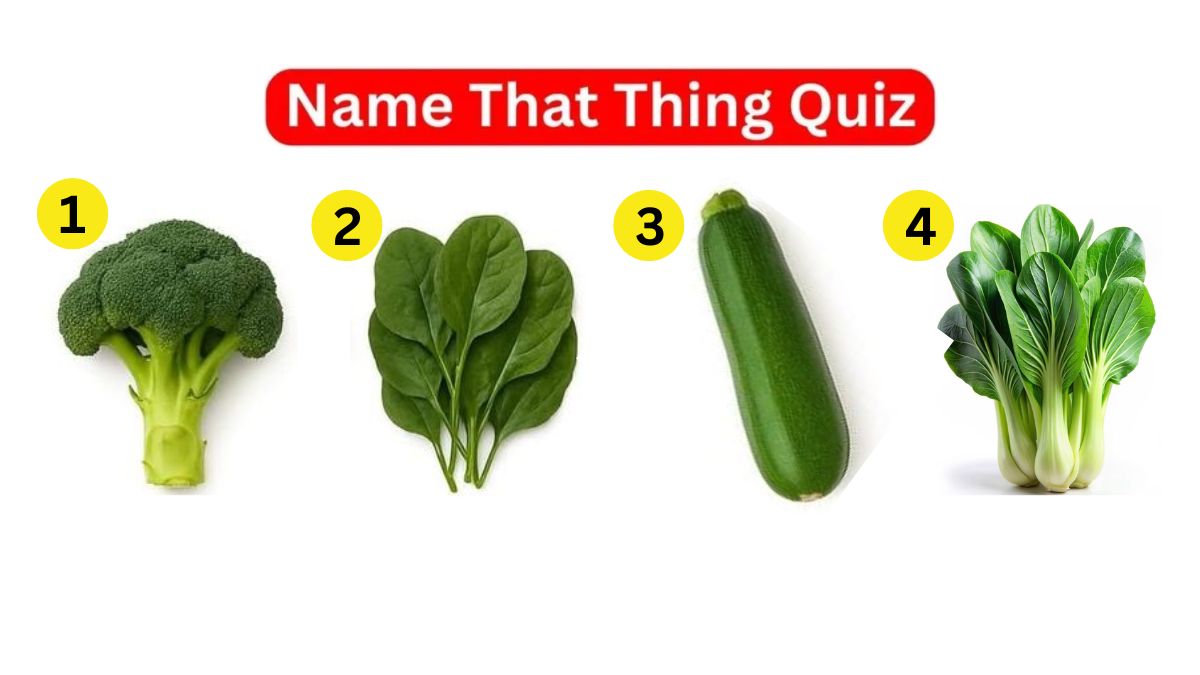 We bet you can't name all these green vegetables correctly under 30 ...
