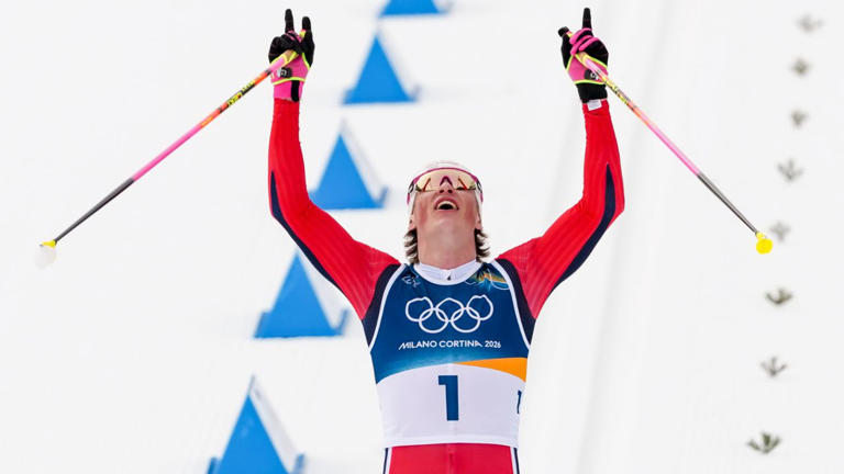 Norway cross-country star Klaebo wins record sixth gold medal at Winter ...