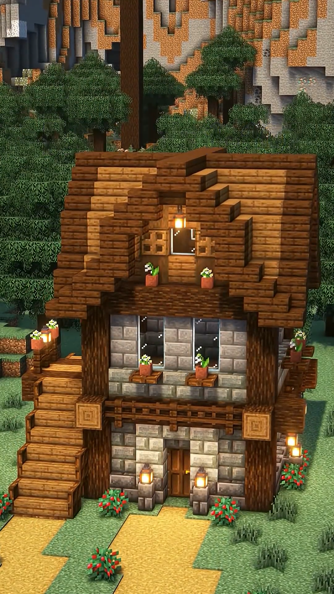 This spruce house design feels well balanced