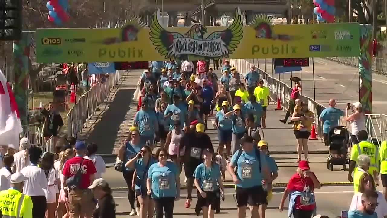 2026 Gasparilla Distance Classic finish line day 1 – Hour 4-a