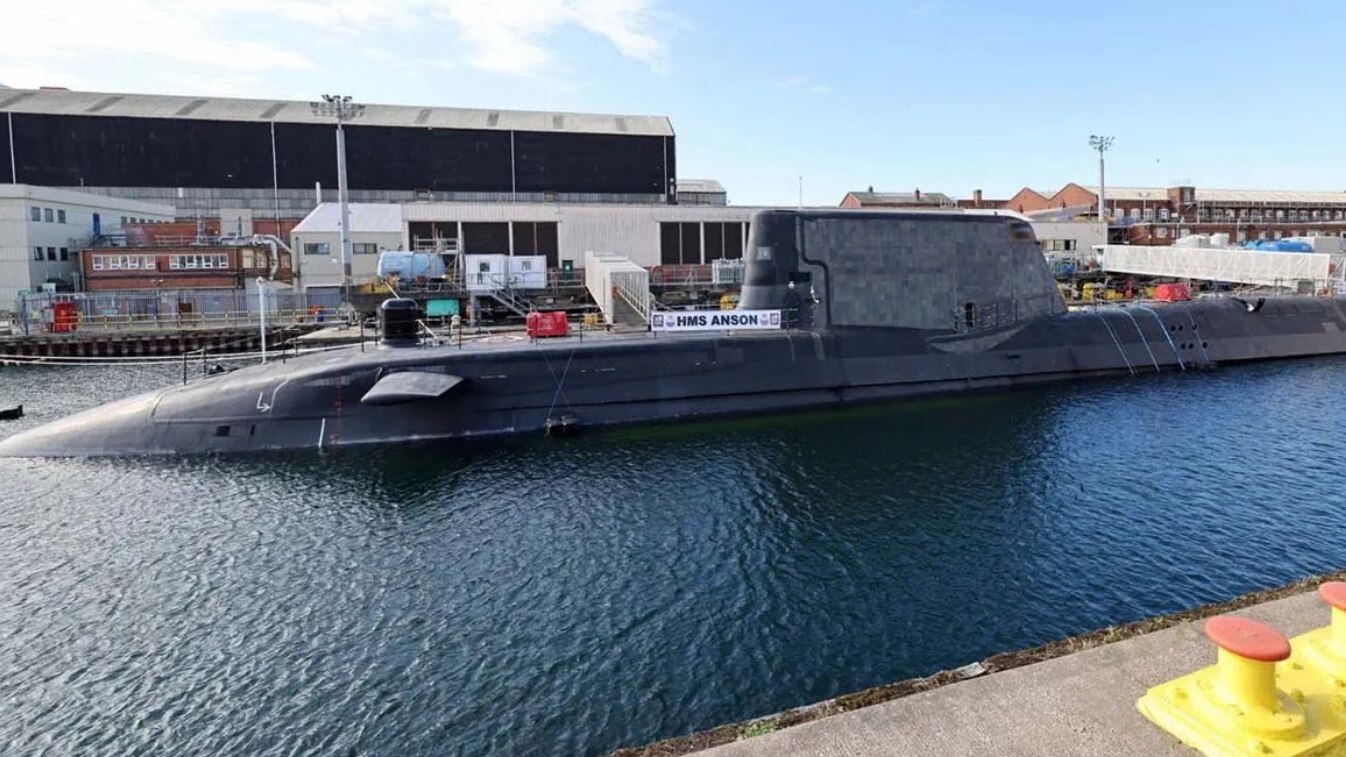 British nuclear-powered attack sub HMS Anson arrives in Perth for ...