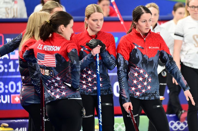 Heartbroken USA team bursts into tears after losing Winter Olympics ...