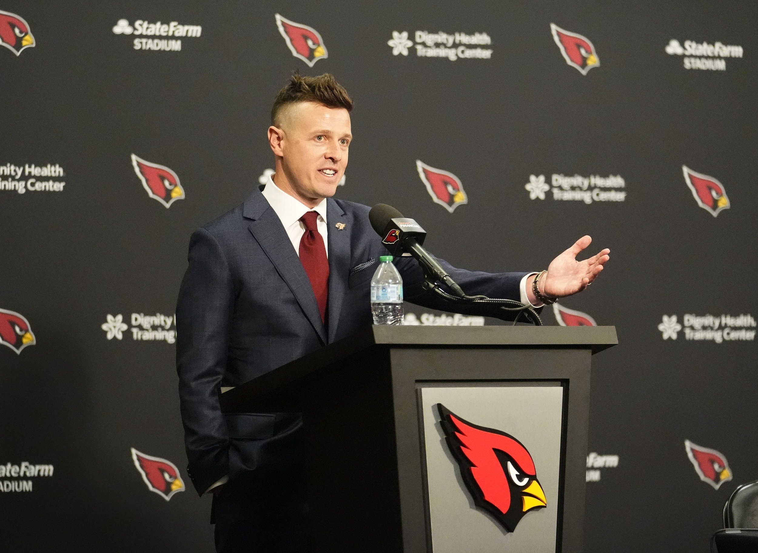 Full Cardinals HC Mike LaFleur’s coaching staff revealed