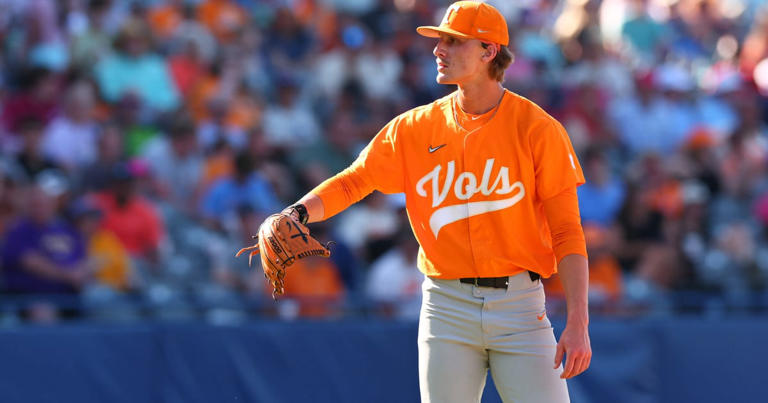 Brandon Arvidson makes season debut for Tennessee baseball vs Kent State