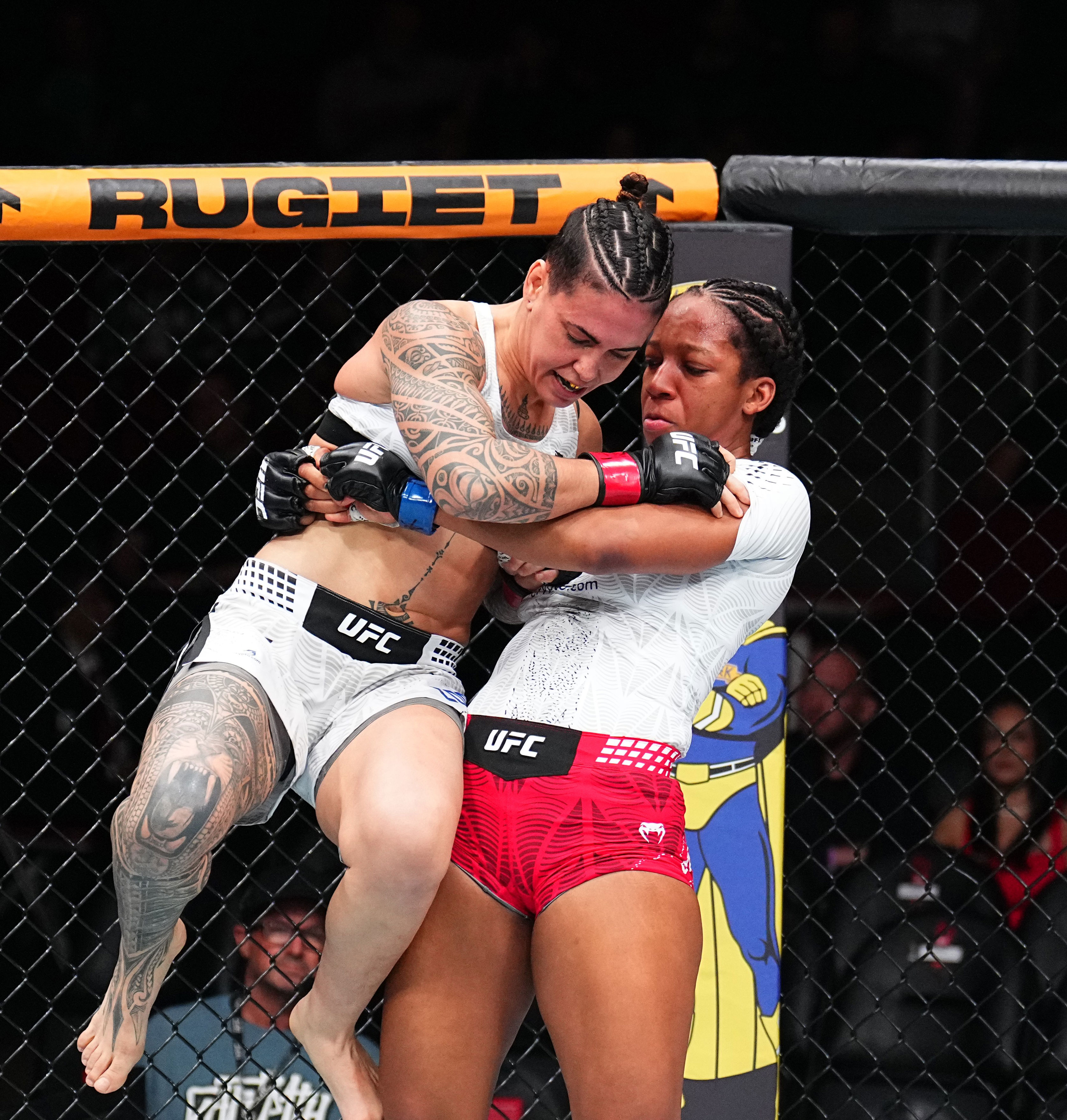 Slam And Sub Ufc Houston Womens Fight Ends With Vicious Slam Into Rear