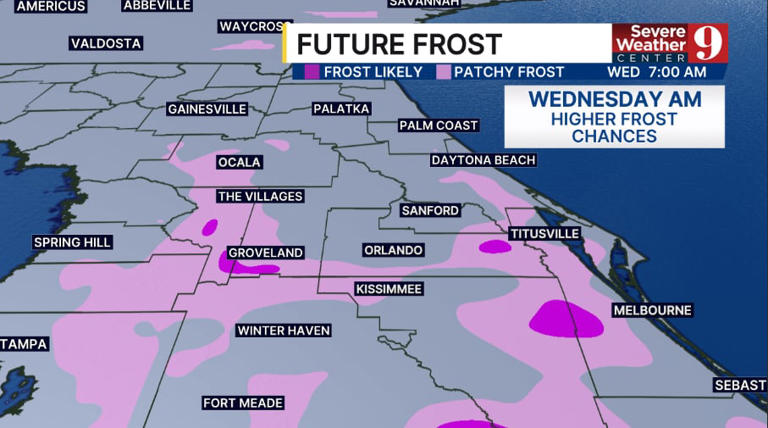 Cold blast follows elevated fire risk across the area