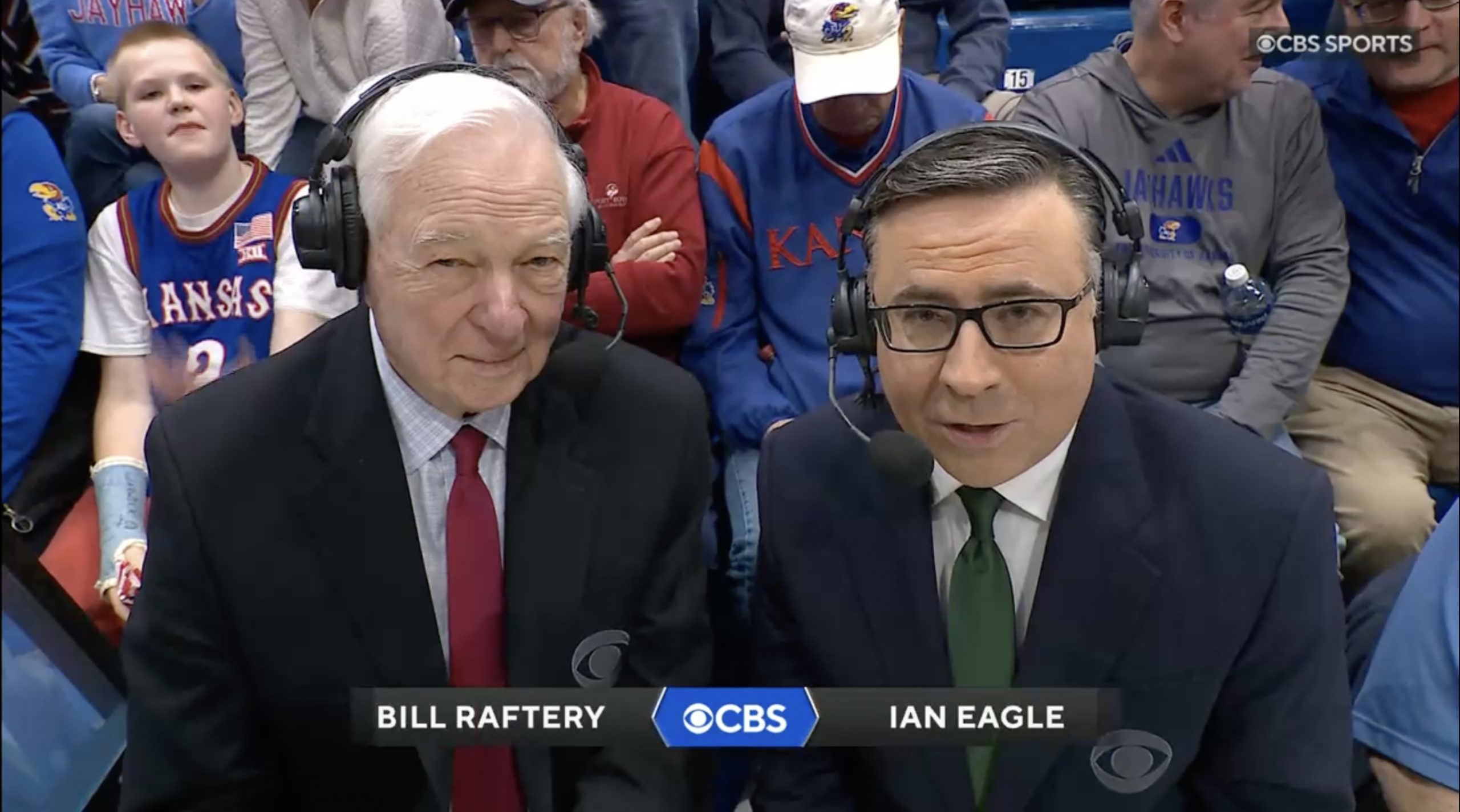Ian Eagle, Bill Raftery in March Madness form