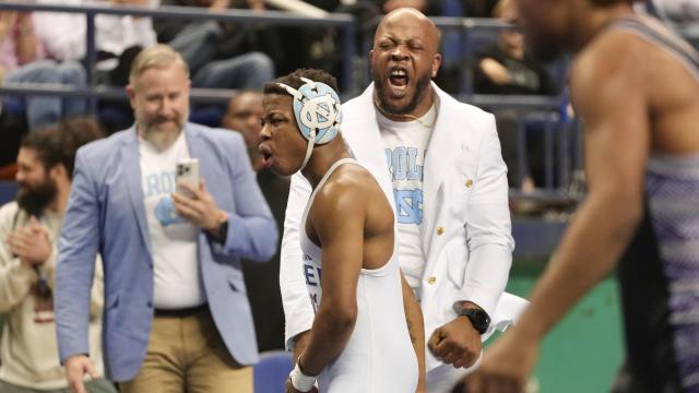 NCHSAA four-time wrestling champions