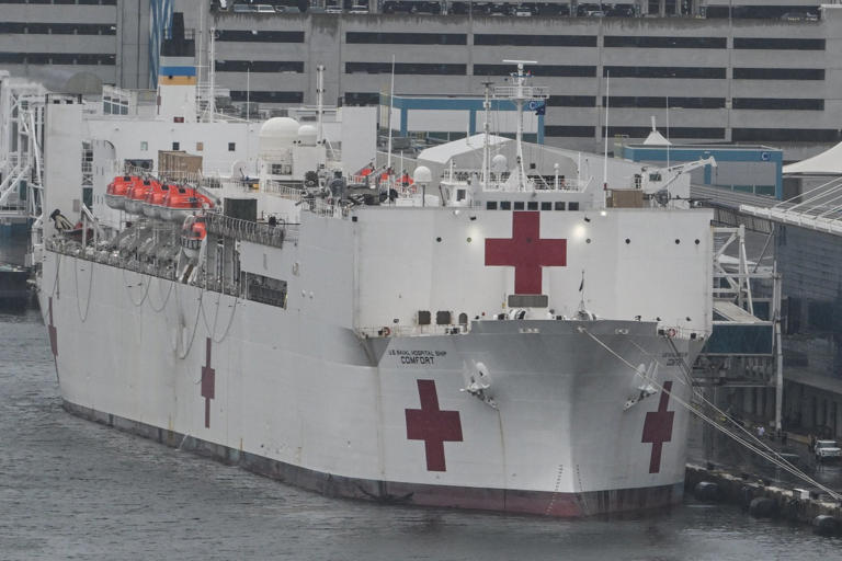 Trump says he is sending hospital ship to Greenland