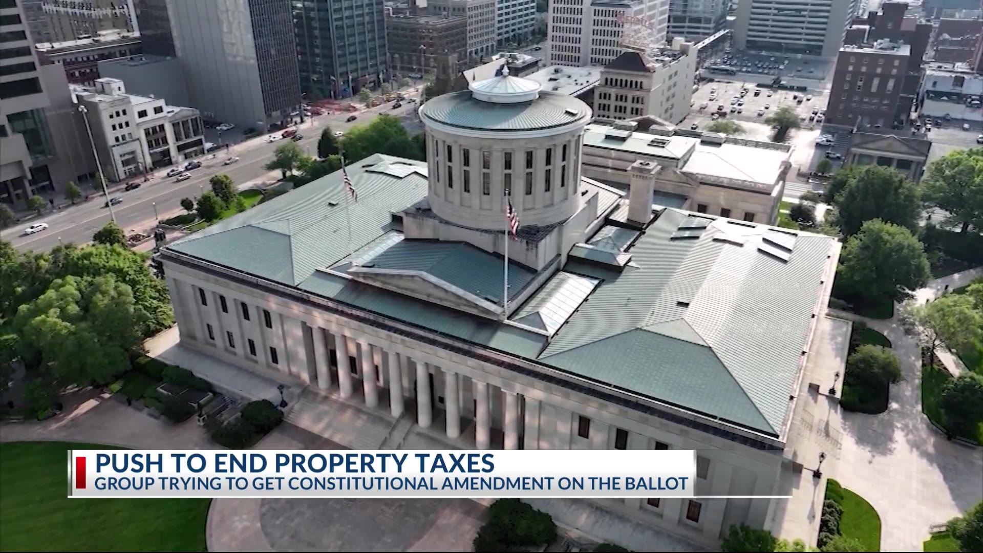 Grassroots effort to eliminate Ohio property tax drawing mixed reaction