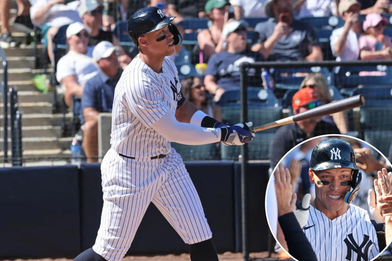 Aaron Judge shows he’s ready to take on world in powerful spring debut
