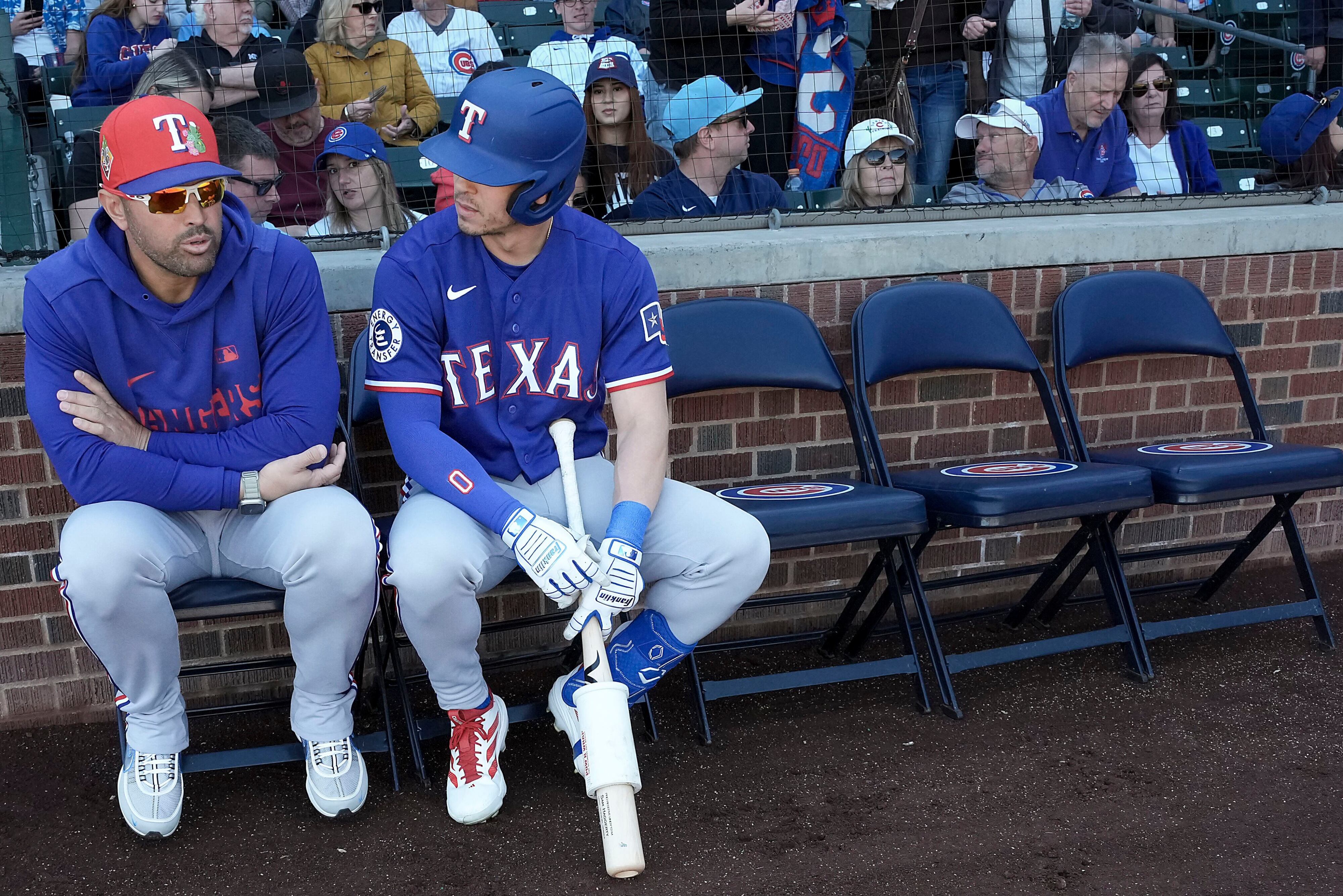 For Justin Foscue, spring training with Texas Rangers represents a ...