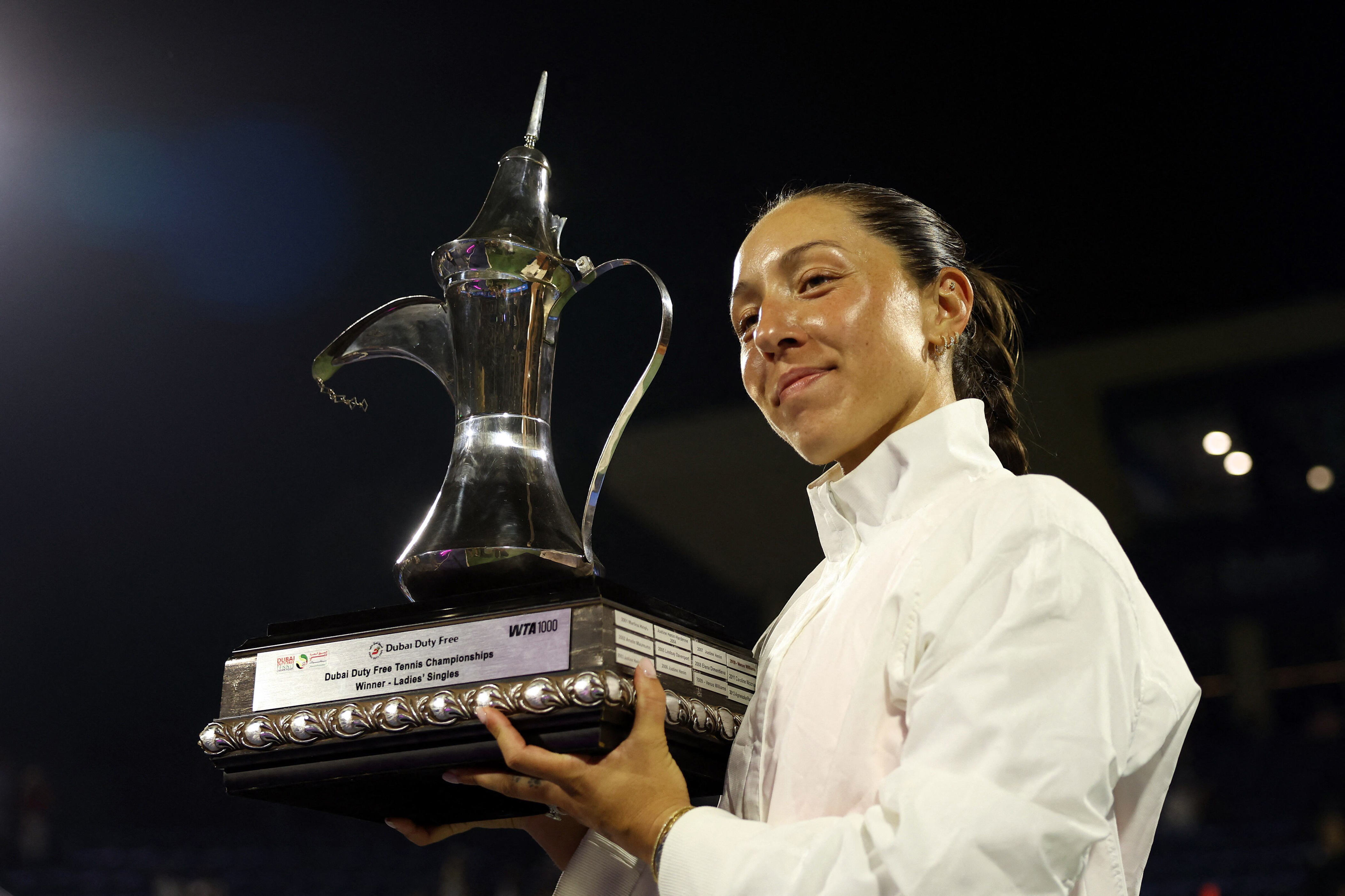 Dubai Tennis Championships final: Jessica Pegula powers past Elina ...