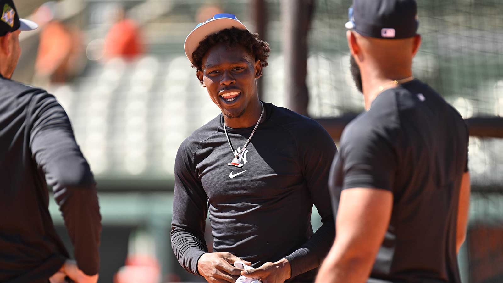 Yankees’ Jazz Chisholm Jr. spotted at Knicks’ NBA Finals celebration