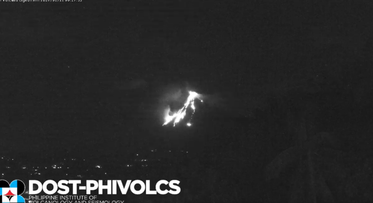 Effusive eruption at Mayon enters 48th day; Alert Level 3 remains ...