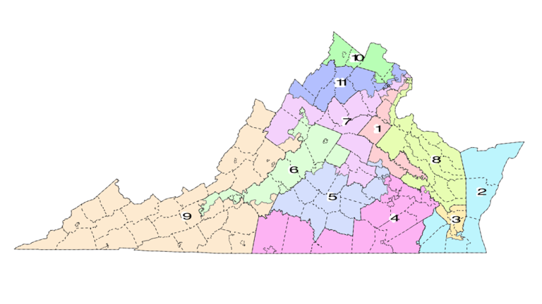 Spanberger signs Virginia Democrats’ proposed congressional map despite ...