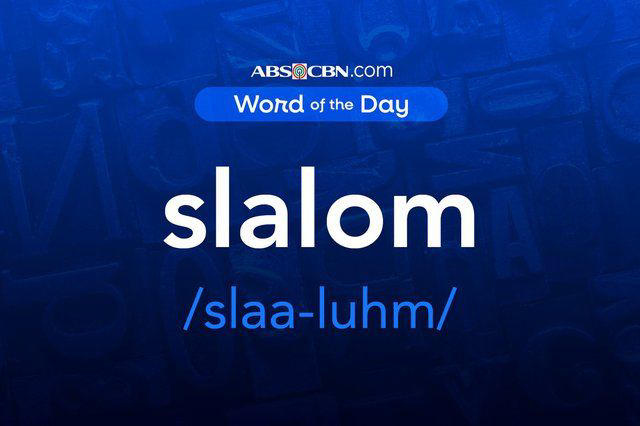 Word of the day for February 22, 2026: slalom