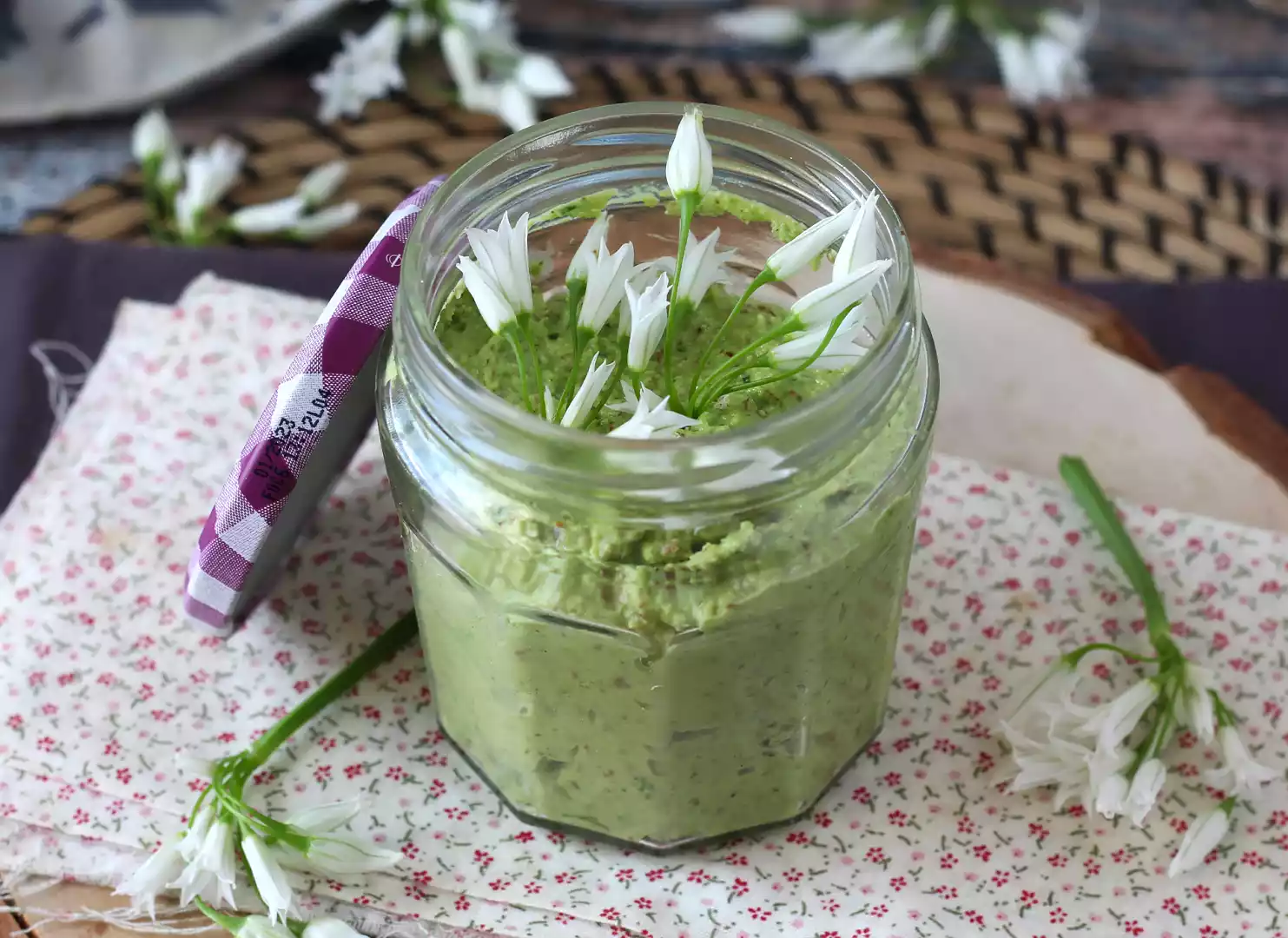 Bear's knoflookpesto, geurig en superlekker!
