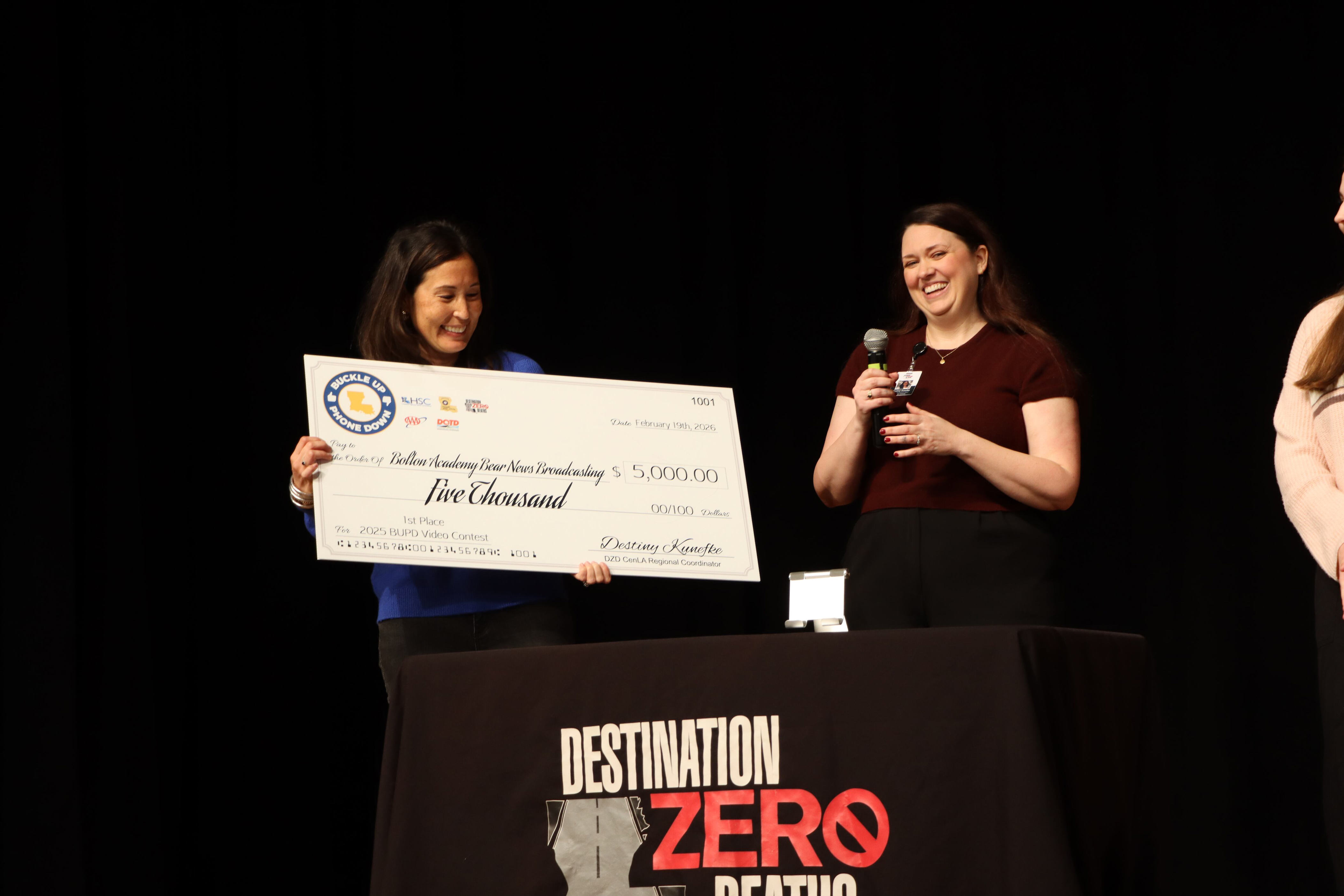 Bolton Academy wins Destination Zero Deaths contest