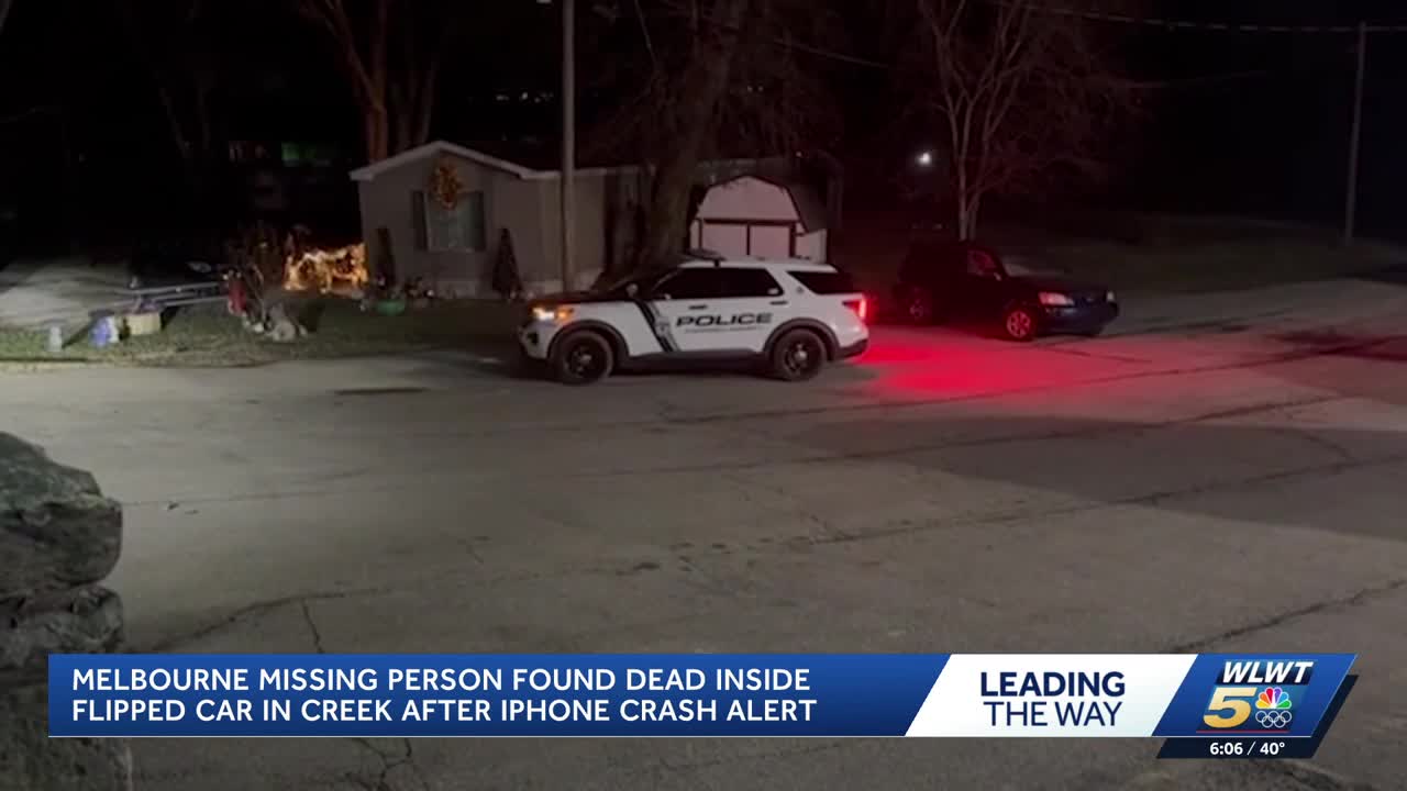 Missing person found dead in submerged car after iPhone crash alert ...