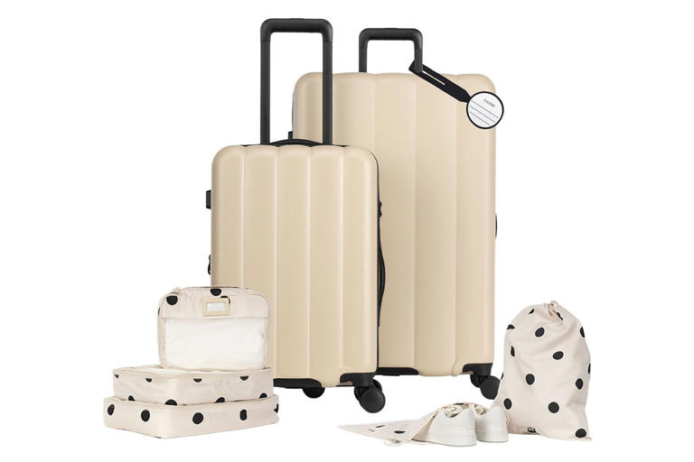 This 8-piece Calpak luggage set is on sale for spring break — including ...