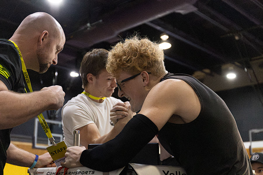 'Arm-ed and dangerous': Over 200 competitors gather for arm wrestling ...