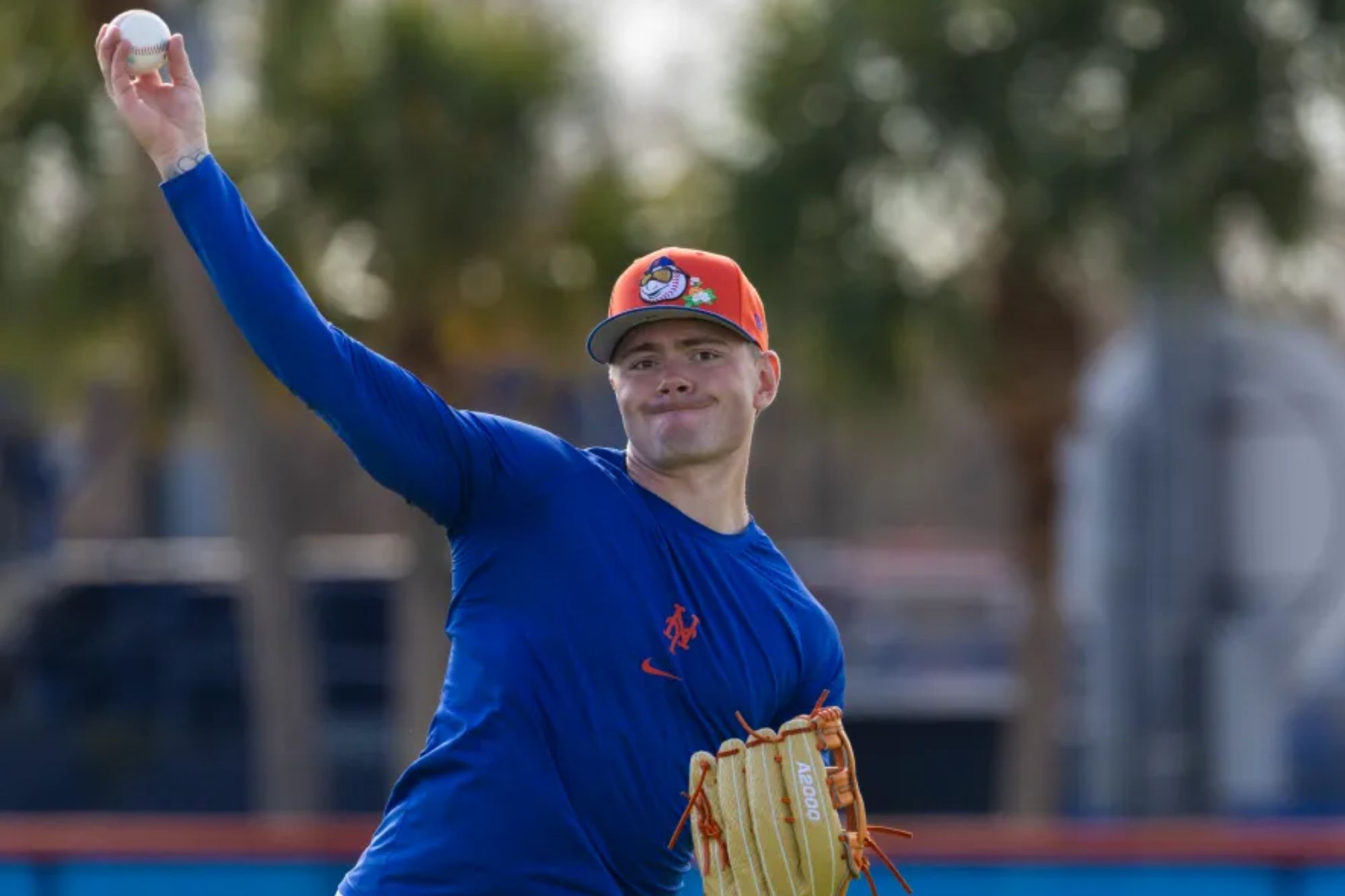 Mets prospect AJ Ewing showing off speed, strong instincts in spring debut