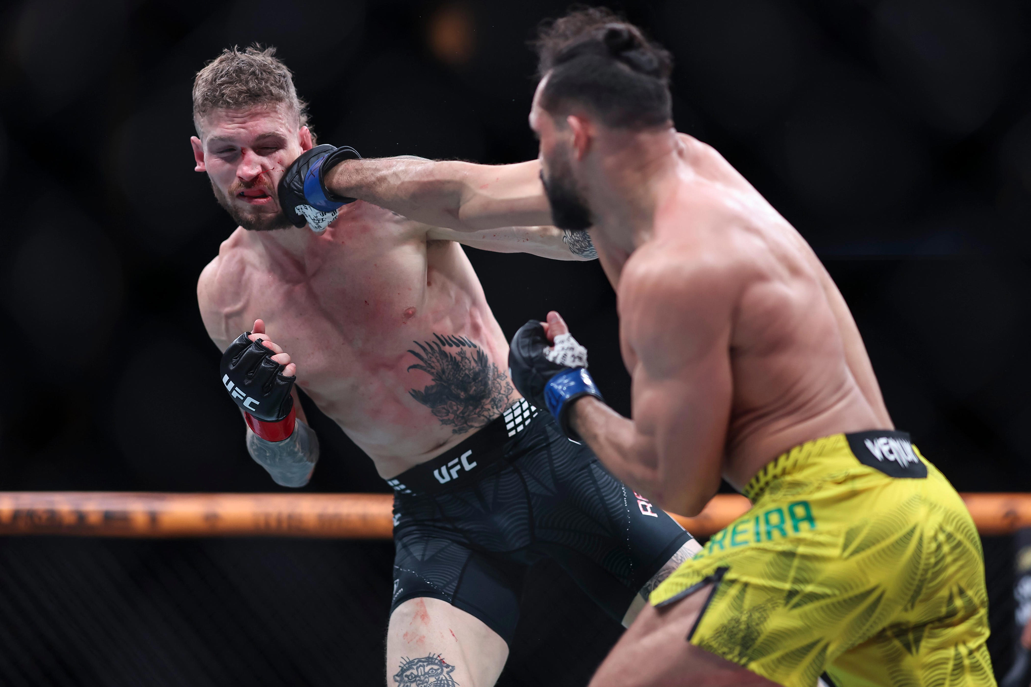 UFC Fight Night 267 main card: Best photos from Houston