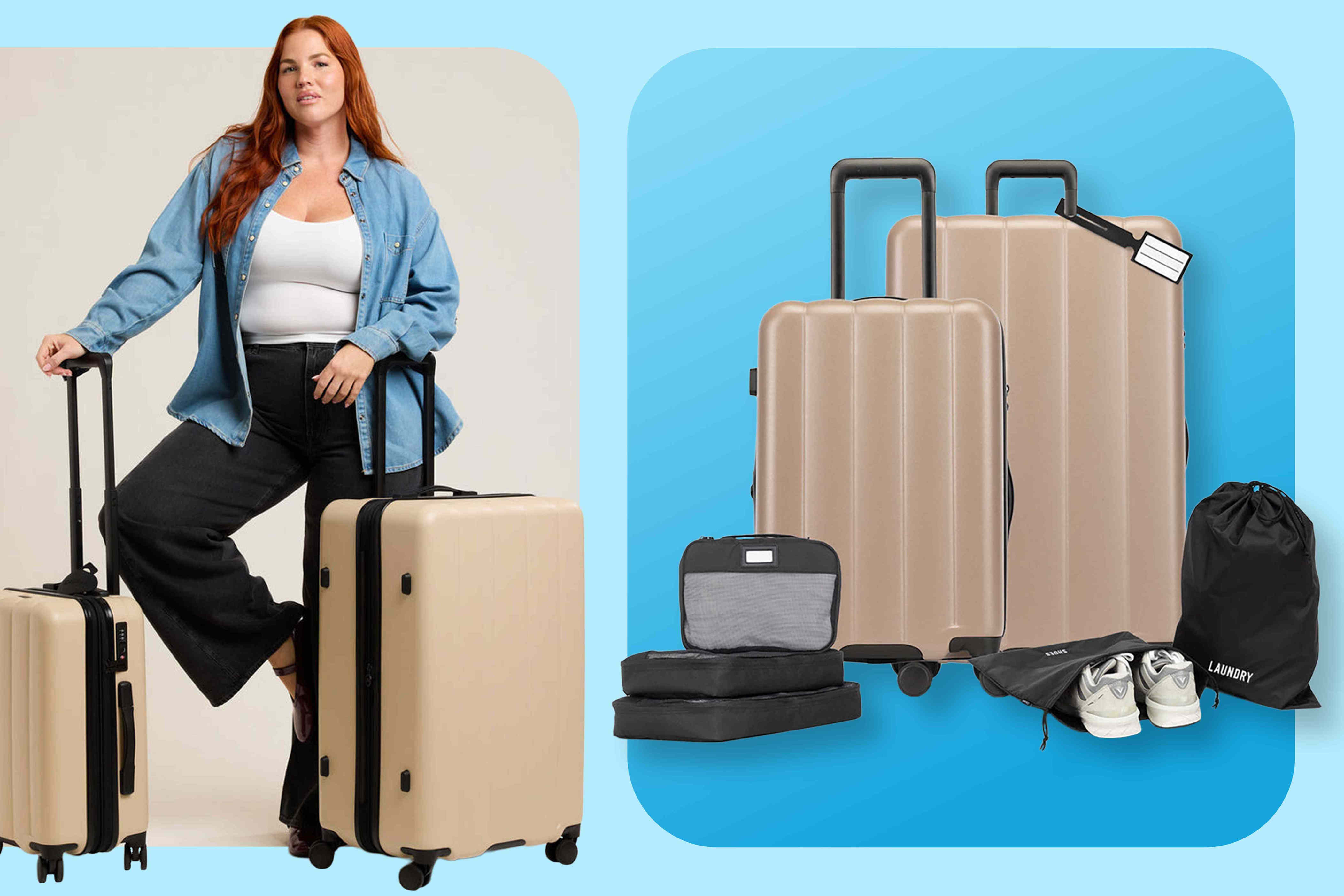 This 8-piece Calpak luggage set is on sale for spring break — including ...
