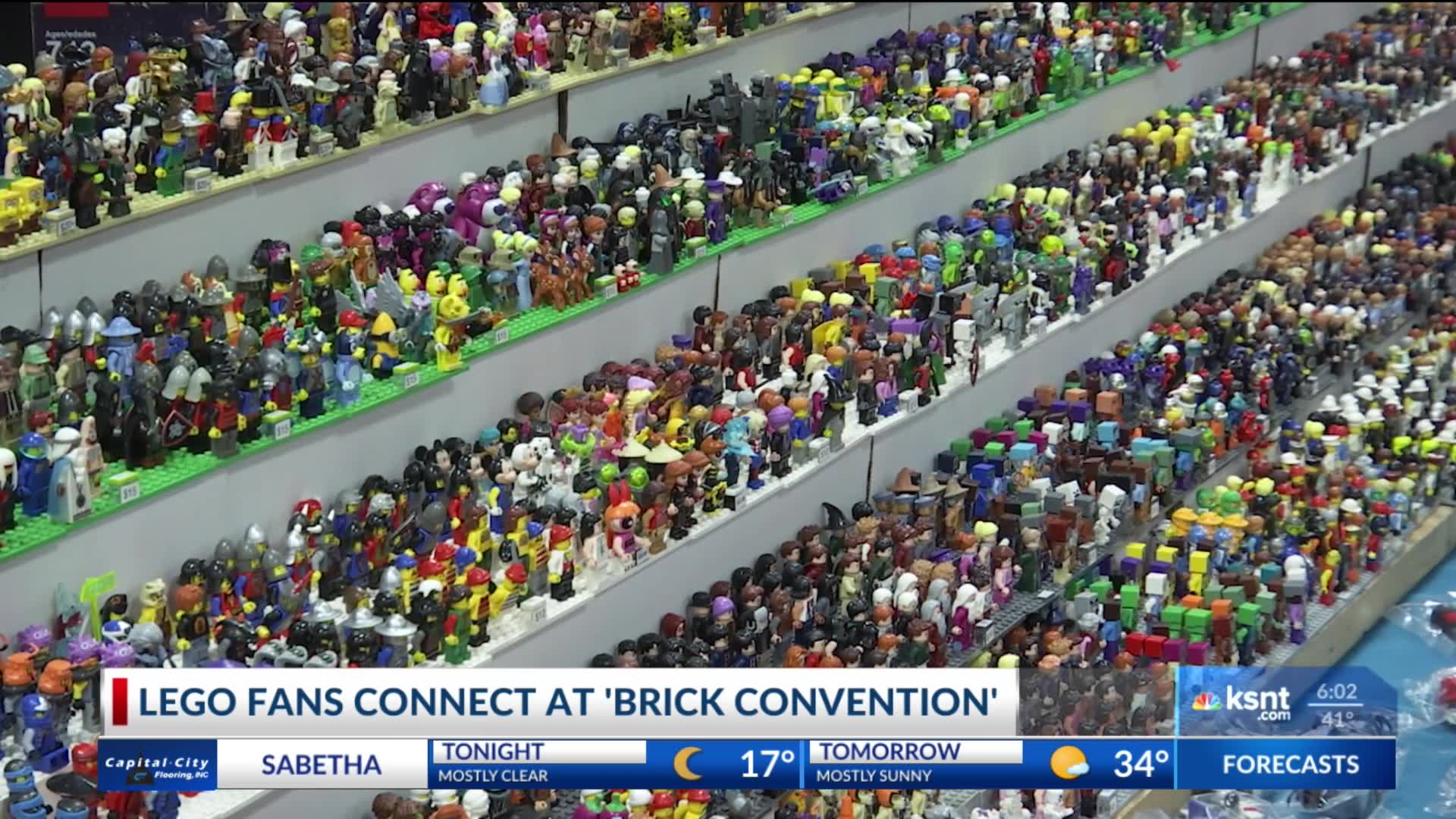 Lego fans gather at 'Brick Convention' in Topeka